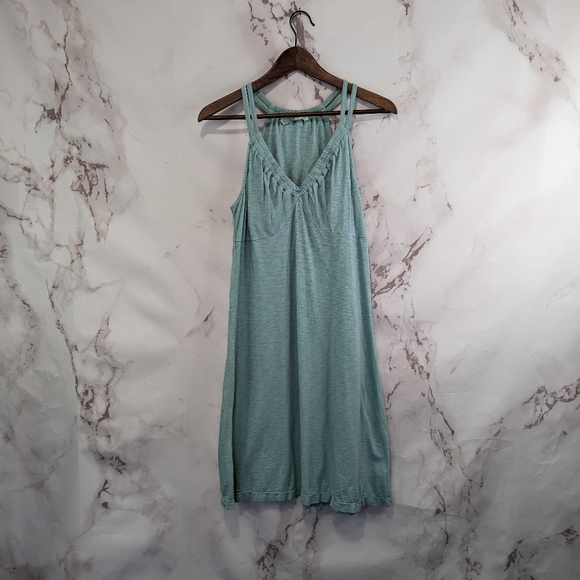 Athleta | Dresses | Athleta Dress Women Medium Light Blue Tank Modal ...